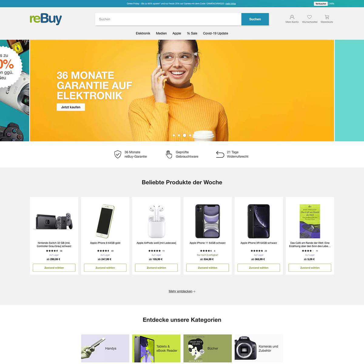 Compra Apple ricondizionati | rebuy